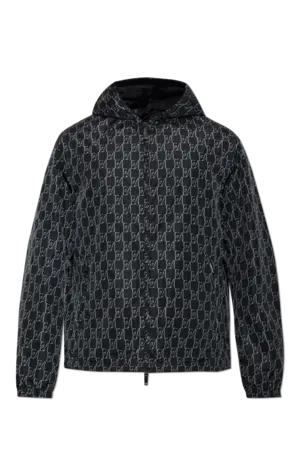 Emporio Armani Reversible Hooded Jacket - Black