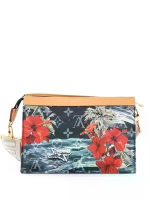 LOUIS VUITTON Gaston Wearable Wallet Limited Edition Monogram Surfin Canvas Crossbody Bag - Multicolour