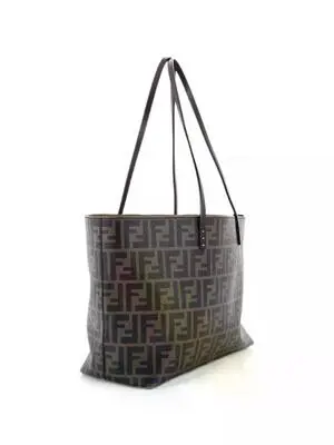 Fendi Zucca Coated Canvas Medium Tote Bag