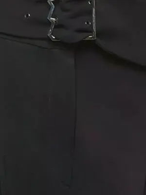 Emporio Armani Crepe Belted Trousers