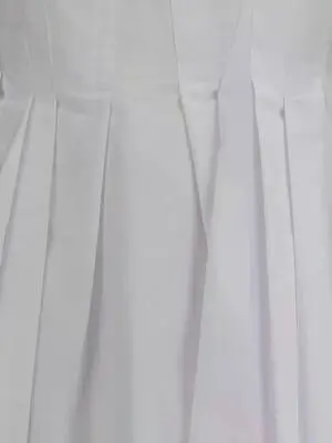 Max Mara Sleeveless Pleated Dress