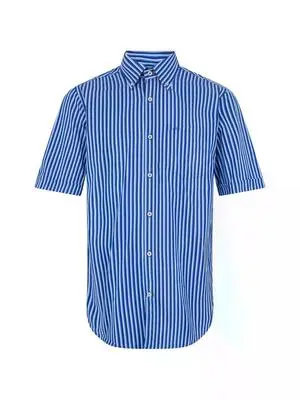 Paul & Shark Striped Short-sleeve Shirt - Blue