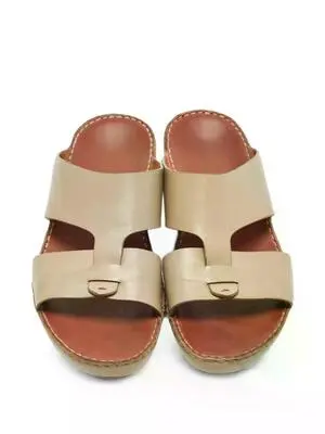 Loro Piana Buckle Slide Sandals