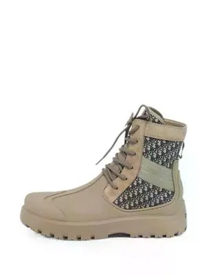 Dior D-garden Oblique Boots - Neutrals