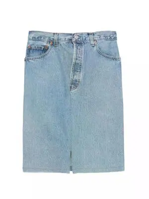 BLESS Front Slit Denim Skirt