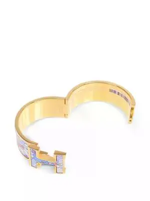 Hermès Dans Les Nuages Clic-clac H Enamel Bracelet