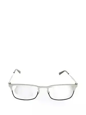 Gucci Rectangle Frame Glasses - Silver