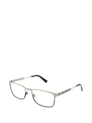 Gucci Rectangle Frame Glasses - Silver
