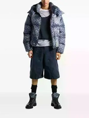 Dsquared2 Monogram Puffer Jacket - Blue