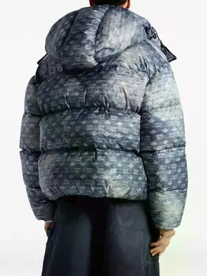 Dsquared2 Monogram Puffer Jacket - Blue