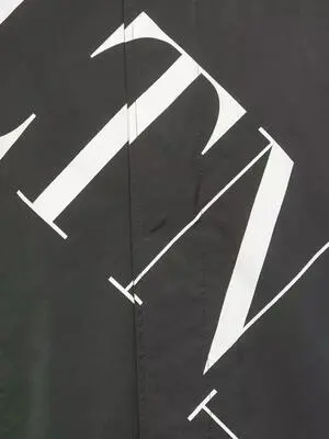 Valentino Garavani Vltn Logo Print Coat