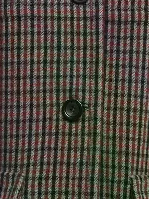 Miu Miu Check Single-breasted Coat