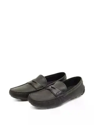 Prada Penny Leather Loafers