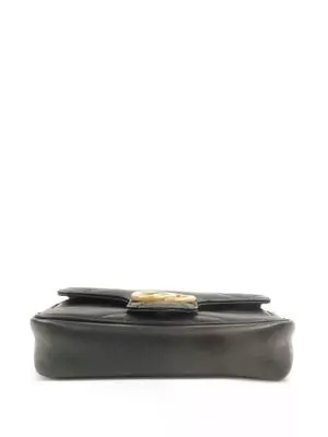 Gucci Gg Marmont Super Mini Shoulder Bag - Black
