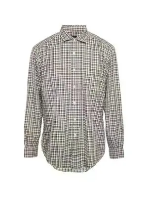 Ermenegildo Zegna Check-print Shirt - Neutrals