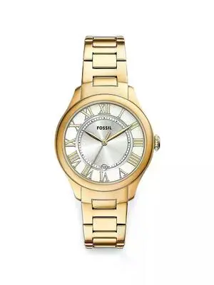 Fossil Gilmore Roman Numeral Watch - Silver