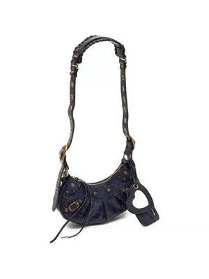 Balenciaga Xs Le Cagole Shoulder Bag - Blue