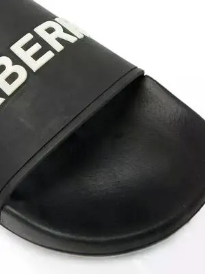 Burberry Embossed Logo Slides
