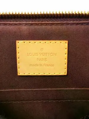 LOUIS VUITTON Alma Bb Monogram Vernis Tote Bag