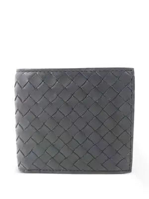 Bottega Veneta Bi-fold Wallet - Blue