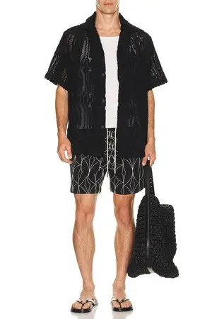 Oas Zefi Cuba Shirt - Black