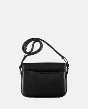 A.p.c. Grace Small Leather Bag - Nero
