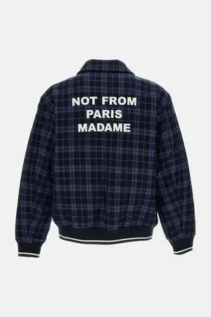 Drole De Monsieur Plaid Flannel Jacket