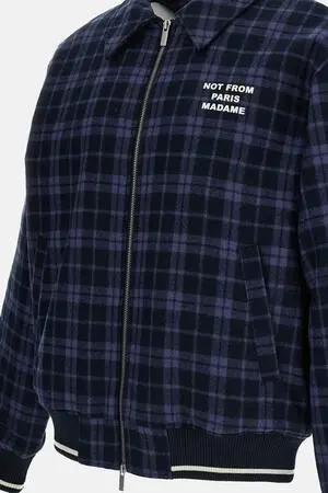Drole De Monsieur Plaid Flannel Jacket