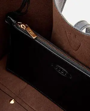 TOD'S T Timeless Small Shopper Bag - Nero