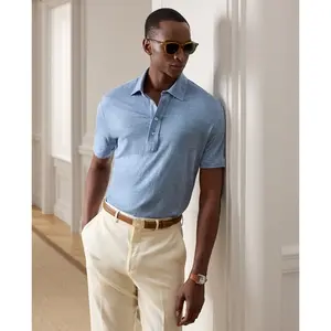 Ralph Lauren Linen Jersey Polo Shirt