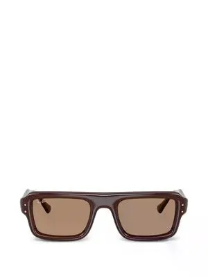 Ray-ban Square Frame Sunglasses - Brown