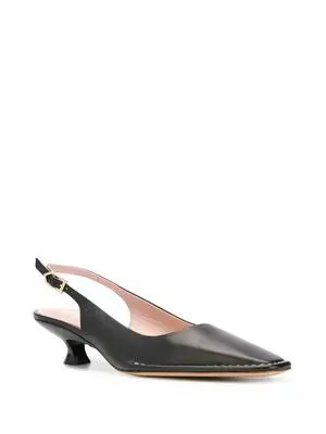 TOD'S Slingback Leather Pumps