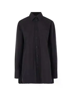 Max Mara Pleated Back Button-up Shirt