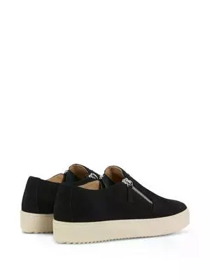 GIUSEPPE ZANOTTI Kobe Velour Sneakers - Black