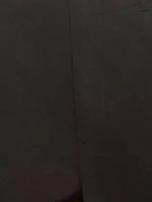 JIL SANDER Black Wool Flared Trousers
