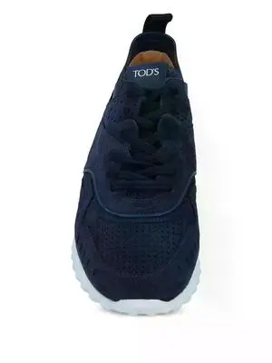 TOD'S Suede Lace Up Sneakers