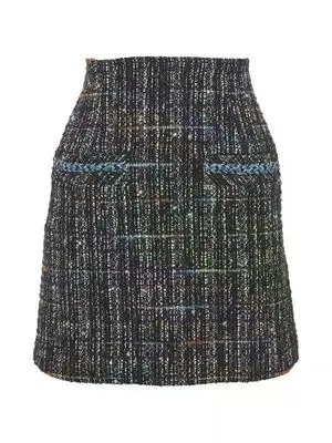 Sandro Tweed Mini Skirt
