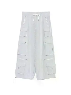 Cynthia Rowley Millie Seersucker Cargo Pants