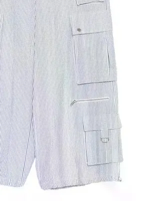 Cynthia Rowley Millie Seersucker Cargo Pants