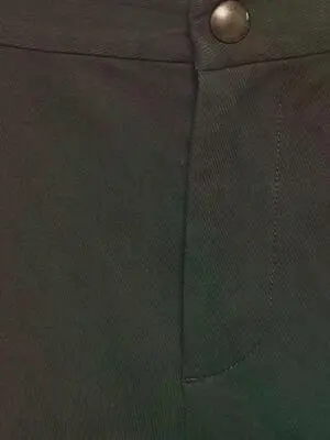 Ralph Lauren Suede Paneled Trousers