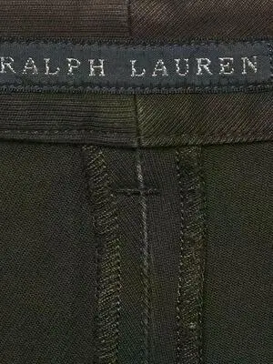 Ralph Lauren Suede Paneled Trousers