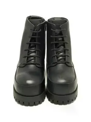 FERRAGAMO Fede Lace-up Combat Boots