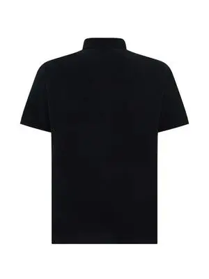 Stone Island Logo-patch Short-sleeve Polo Shirt