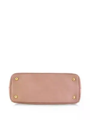 Prada Saffiano Leather Medium Tote Bag - Neutrals