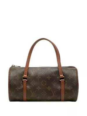 LOUIS VUITTON Monogram Papillon 26 Handbag - Brown