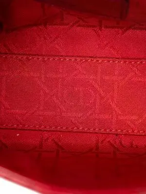 Dior Lady Mini Satchel - Red