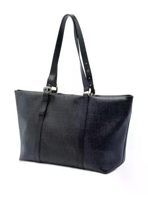 Fendi Zucchino Coated Canvas Tote Bag