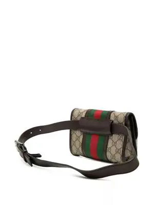 Gucci Gg Supreme Web Belt Bag