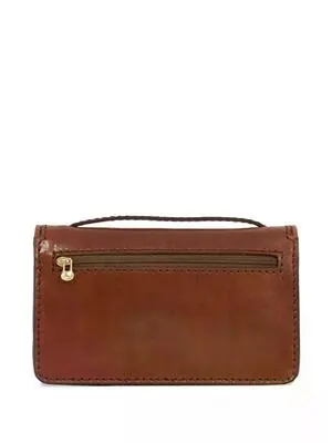 THE BRIDGE Logo Plaque Leather Mini Bag