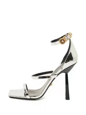 Versace Metallic Sandals For Women